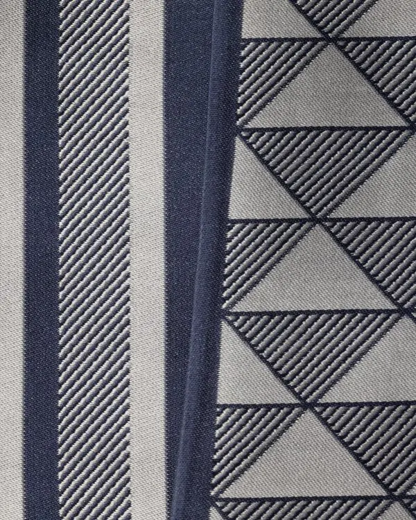 Prada Jacquard Silk Neck Tie - Blue