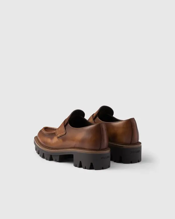 Prada Leather Loafers
