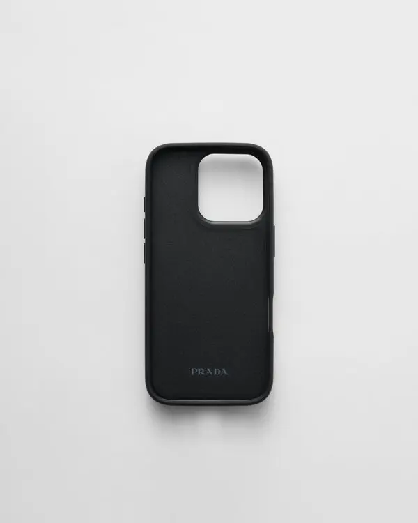 Prada Saffiano Leather Case For Iphone 16 Pro