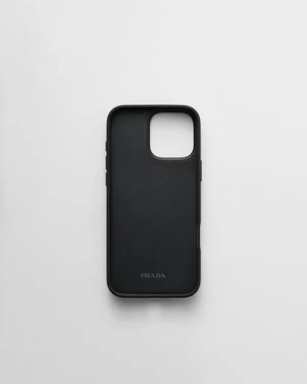 PRADA クリスタル iPhoneケース ネロ Prada Studded Cover For Iphone 16 Pro Max - Crystal | Editorialist