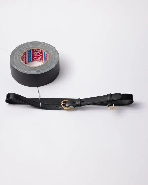 Prada Leather Belt - Black