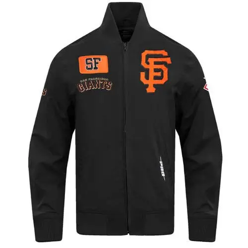 PRO STANDARD San Francisco Giants Area Code Twill Full-zip Jacket