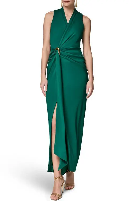 Donna Karan New York Belt Detail Sheath Maxi Dress - Lawn