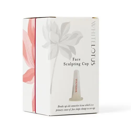 WHITE LOTUS BEAUTY Face Sculpting Cup - White
