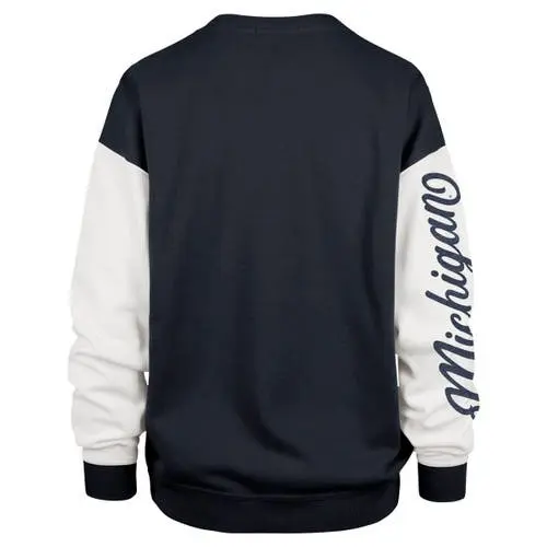 '47 Michigan Wolverines Double Header Rise Andie Pullover Sweatshirt