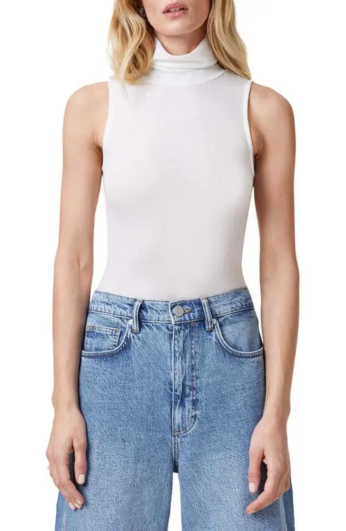 ALLSAINTS Bec Turtleneck Tank - Optic White
