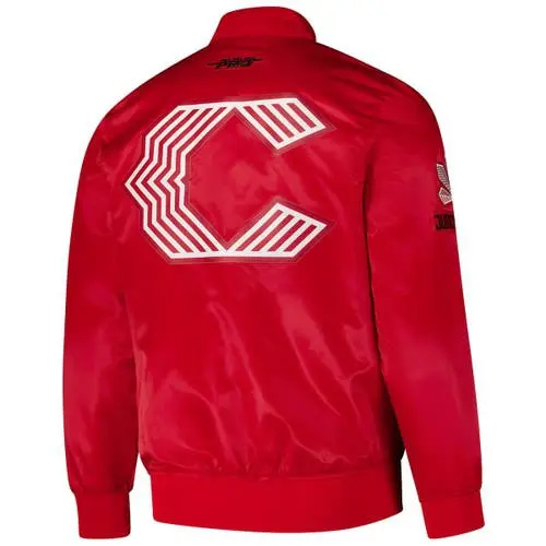 PRO STANDARD Cincinnati S City Connect Satin Full-snap Jacket