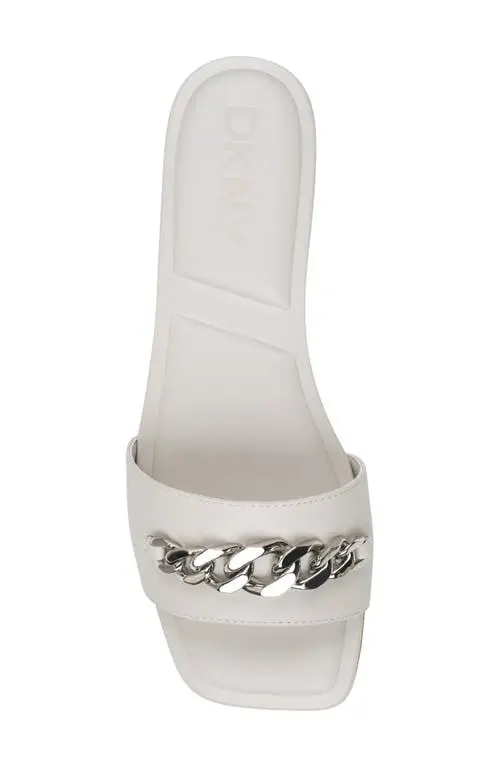 Dkny Dania Slide Sandal - Soft White