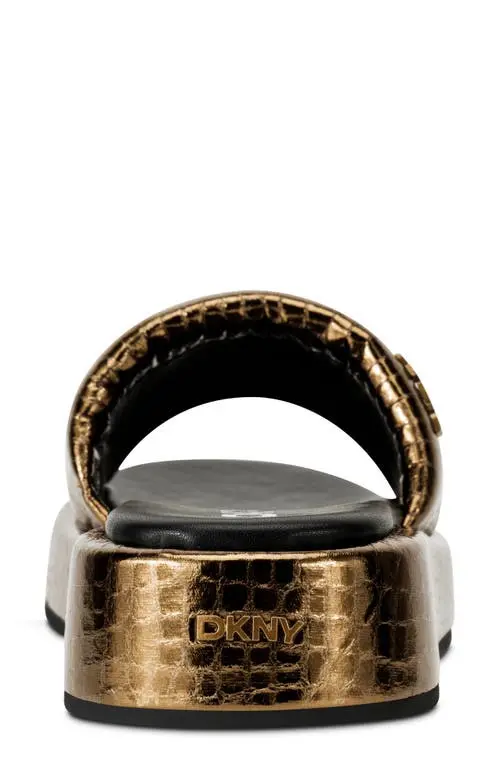 Dkny Lachine Platform Slide Sandal