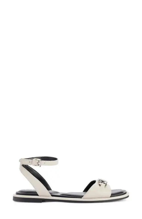 Dkny Bacliff Ankle Strap Sandal - Soft White