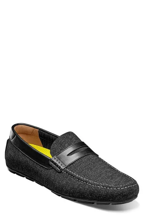 Florsheim Motor Knit Driving Loafer - Black