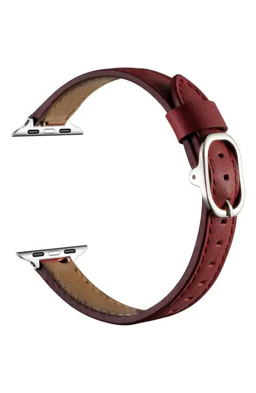 POSH TECH Carmen Leather Apple Watch® Band - Rust