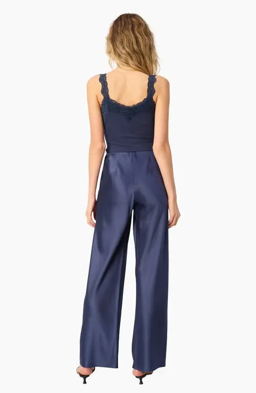 Cami Nyc Lani Lace Trim Tank Top - Harbor