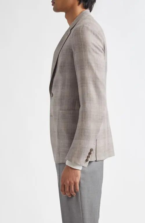 Zegna Fairway Crossover Plaid Wool - Medium Brown