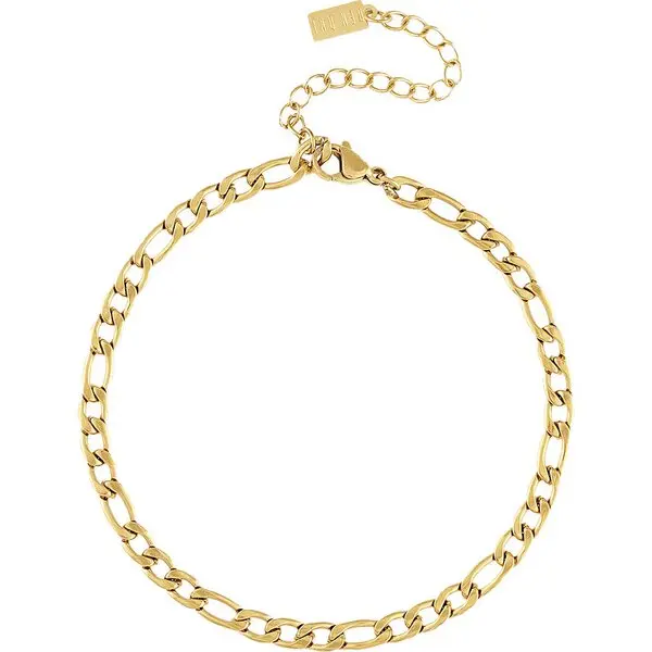 Ben Oni Figaro Chain Anklet - Gold