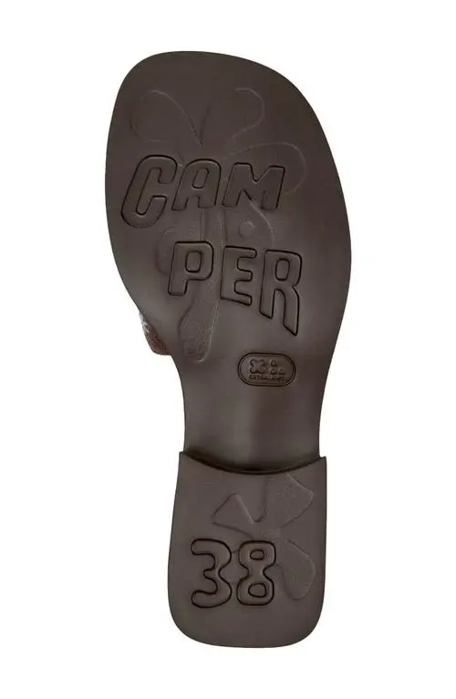 Camper Dana Leather Slide Sandal