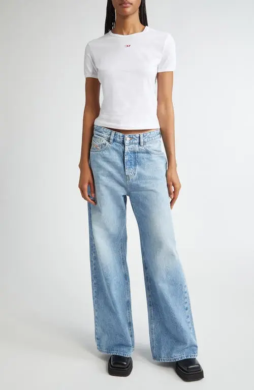 DIESEL® 1996 D-sire Low-rise Wide-leg Jeans - Denim