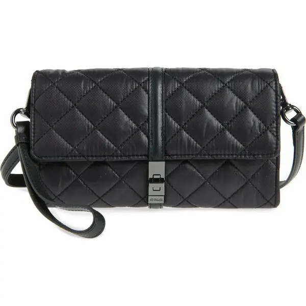 Mz Wallace Astor Diamond Quilted Nylon Convertible Crossbody Bag