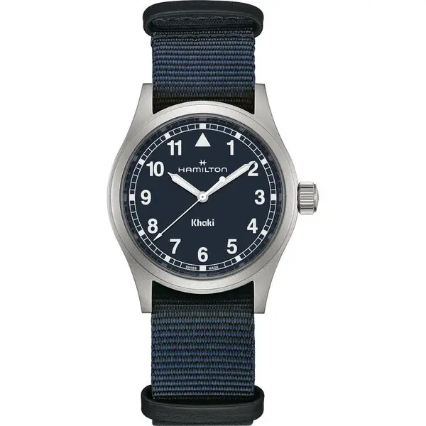 Hamilton Khaki Field Strap Watch - Blue