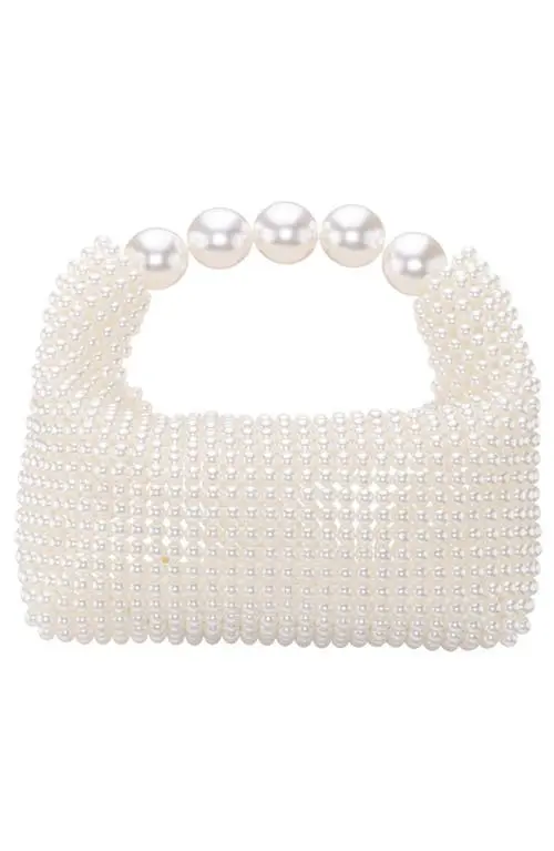 Nina Kiki Faux Pearl Handle Bag