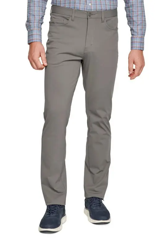 Johnston & Murphy Xc4 Performance Five-pocket Pants - Charcoal