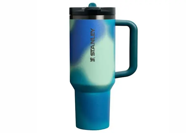 STANLEY The Frequency Collection Flowstate Quencher 40oz Tumbler - Coastal Teal Motion