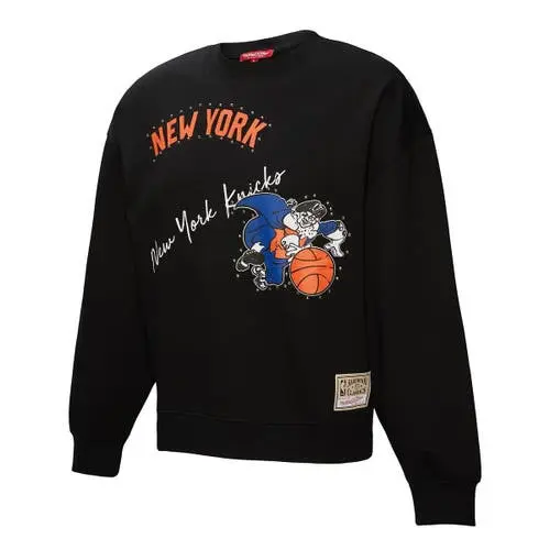 Mitchell & Ness New York Knicks Hardwood Classics Home Team Pullover Sweatshirt