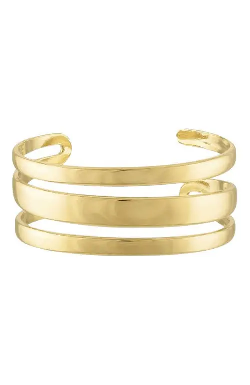 Ben Oni Layered Cuff Bracelet - Gold