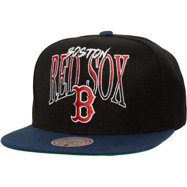 Mitchell & Ness Boston Red Sox Rise Up Snapback Hat