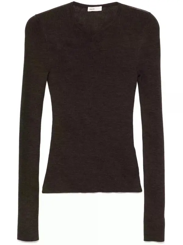 Khaite Tania Top - Brown