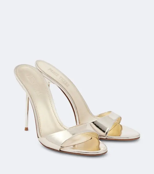 Paris Texas Lidia 105 Mules - Gold