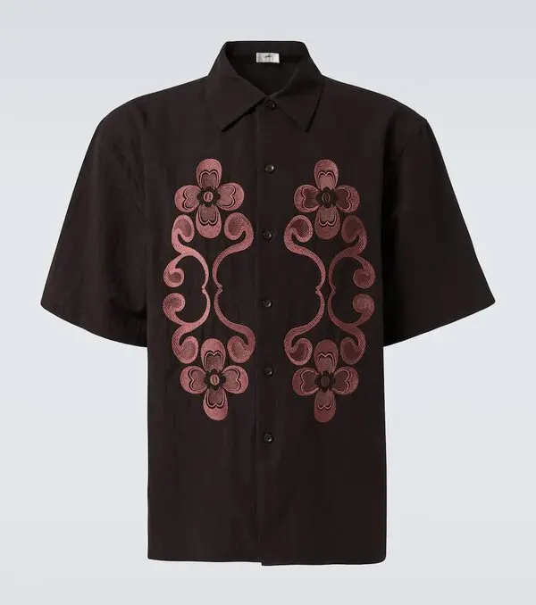 Commas Reflection Embroidered Shirt
