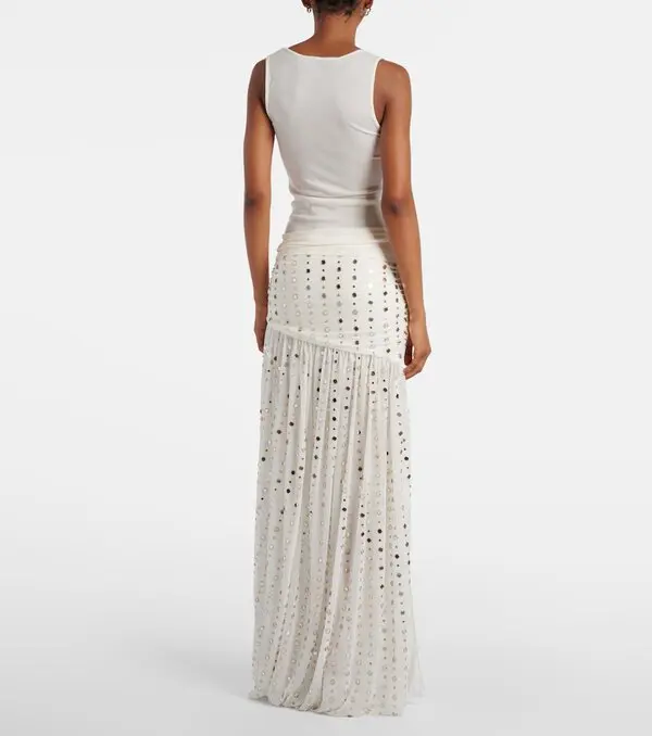 XU ZHI Embellished Tank Top