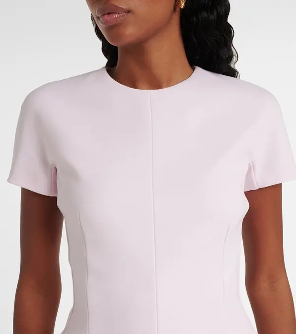 Sportmax Crêpe Jersey Minidress - Pink