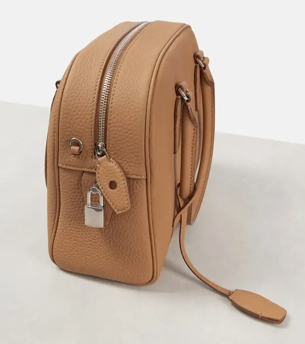 THE ROW India Leather Tote Bag - Brown