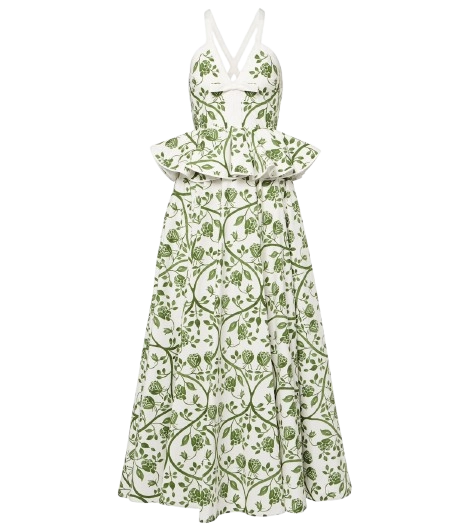 Giambattista Valli Cotton Maxi Dress - White
