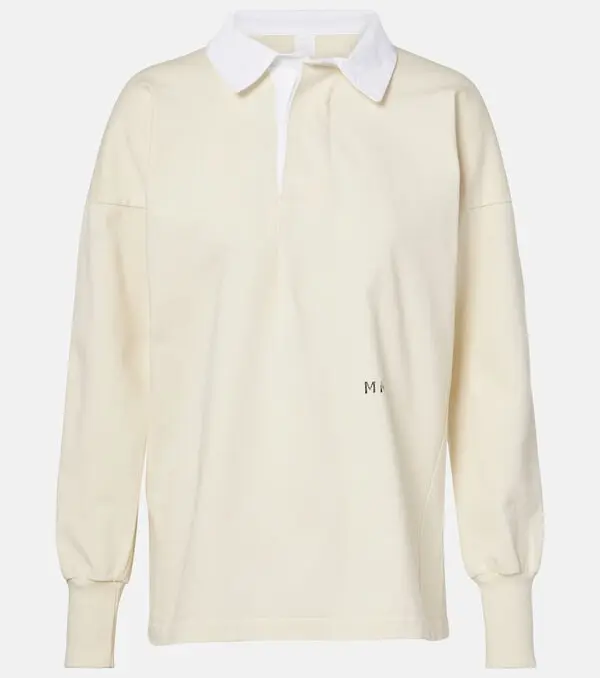 MAISON MARGIELA Cotton Polo Shirt - Beige