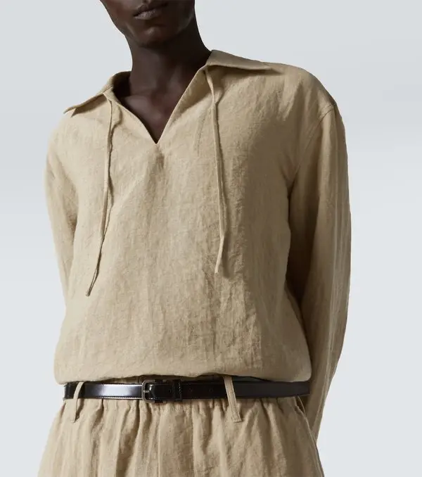 Commas Tie-neck Shirt