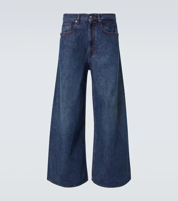 ERL Indiana Wide-leg Jeans