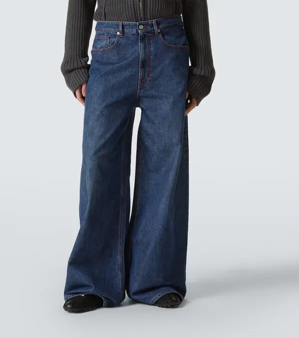 ERL Indiana Wide-leg Jeans