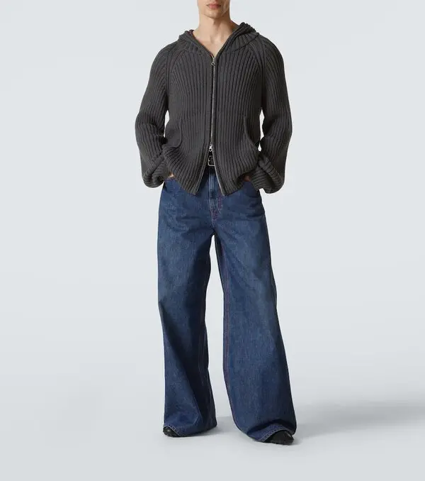 ERL Indiana Wide-leg Jeans