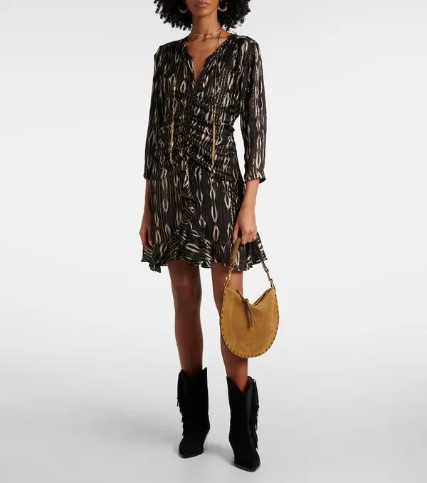 Isabel Marant Étoile Oskan Soft Zipped Shoulder Bag - Beige