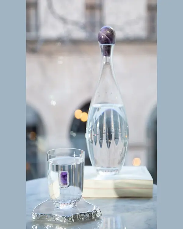 ANNA NEW YORK Elevo Decanter - Amethyst
