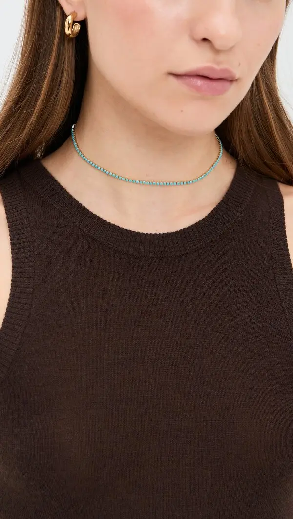 ADINA EDEN Cubic Zirconia Tennis Choker
