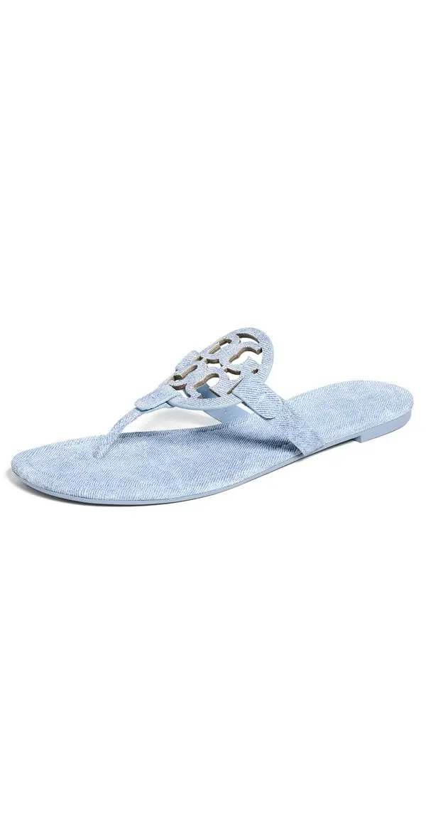 Tory Burch Miller Sandals - Blue Cloud