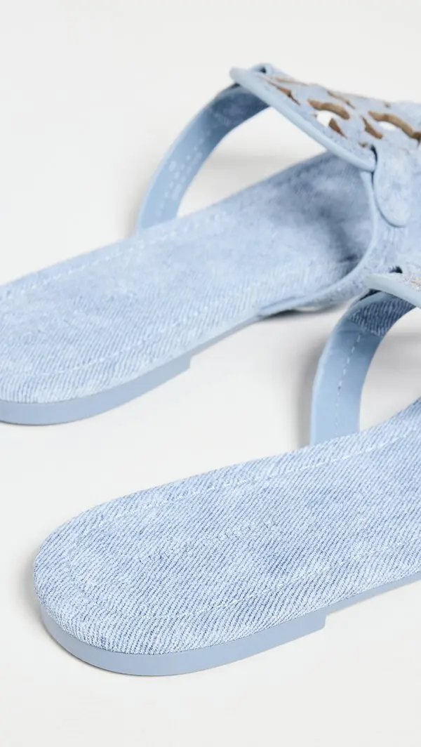 Tory Burch Miller Sandals - Blue Cloud
