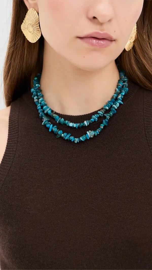 Maison Irem Tropical Apatite Necklace