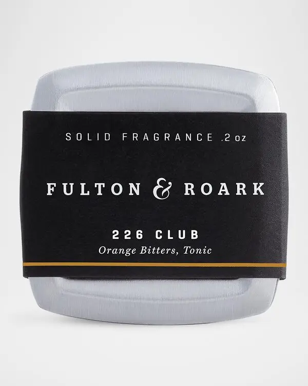 FULTON & ROARK 226 Club Solid Fragrance, 0.2 Oz - Noclr