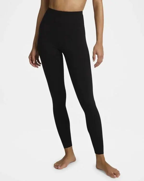 Commando High-rise Cropped Italian Cotton Leggings