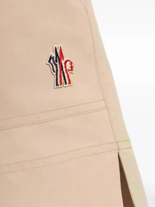 Moncler Logo-embroidered Shorts